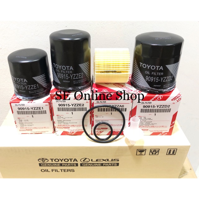 Toyota Oil Filter Vios Yaris Altis Avanza Rav4 Estima Vellfire Harrier ...