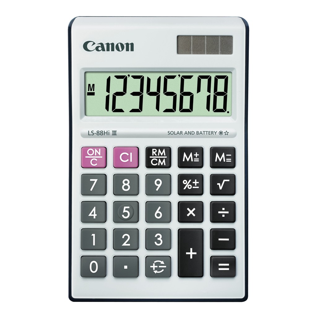 Canon Calculator Hi III Series LS-88Hi III/TX-1210Hi III/WS-1210Hi III ...