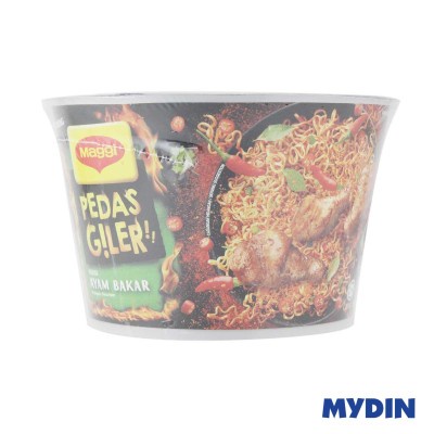 Maggi Instant Noodles Cup Pedas Giler - Ayam Bakar/Tom Yummz (97g) | Shopee Malaysia