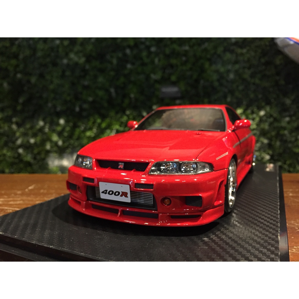 1/18 Ignition Model Nismo R33 GT-R 400R Red IG2253 [MGM] | Shopee Malaysia