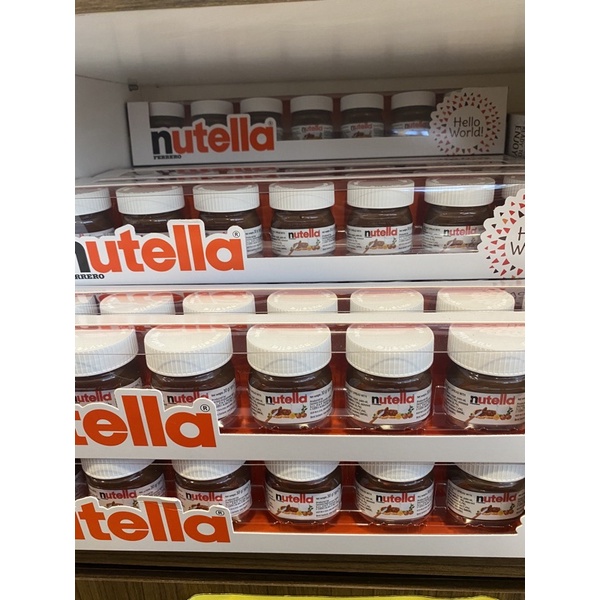 NUTELLA HELLO WORLD spread -baby nutella 7x30gm (7pcs) | Shopee Malaysia