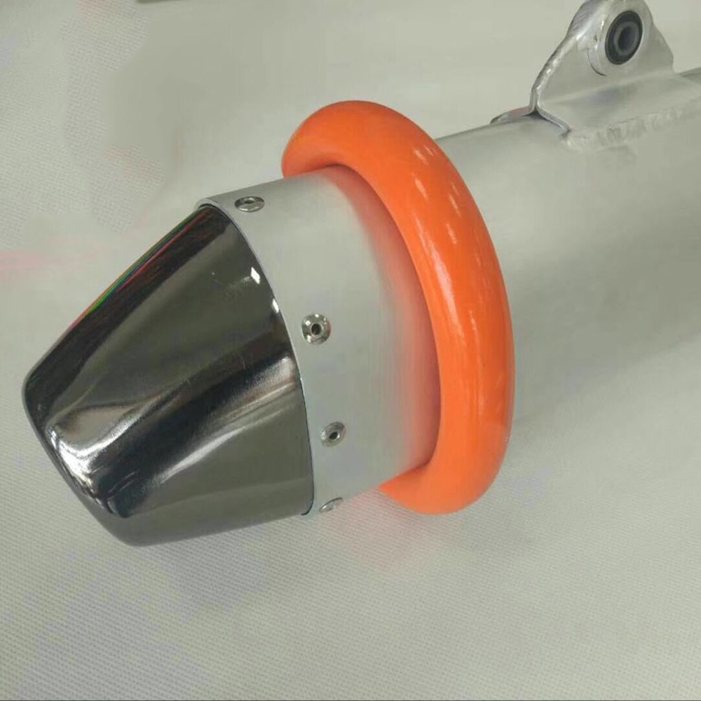 JFG MOTO Motorcycle Exhaust Pipe Crash Protector Cover Guard Heat ...
