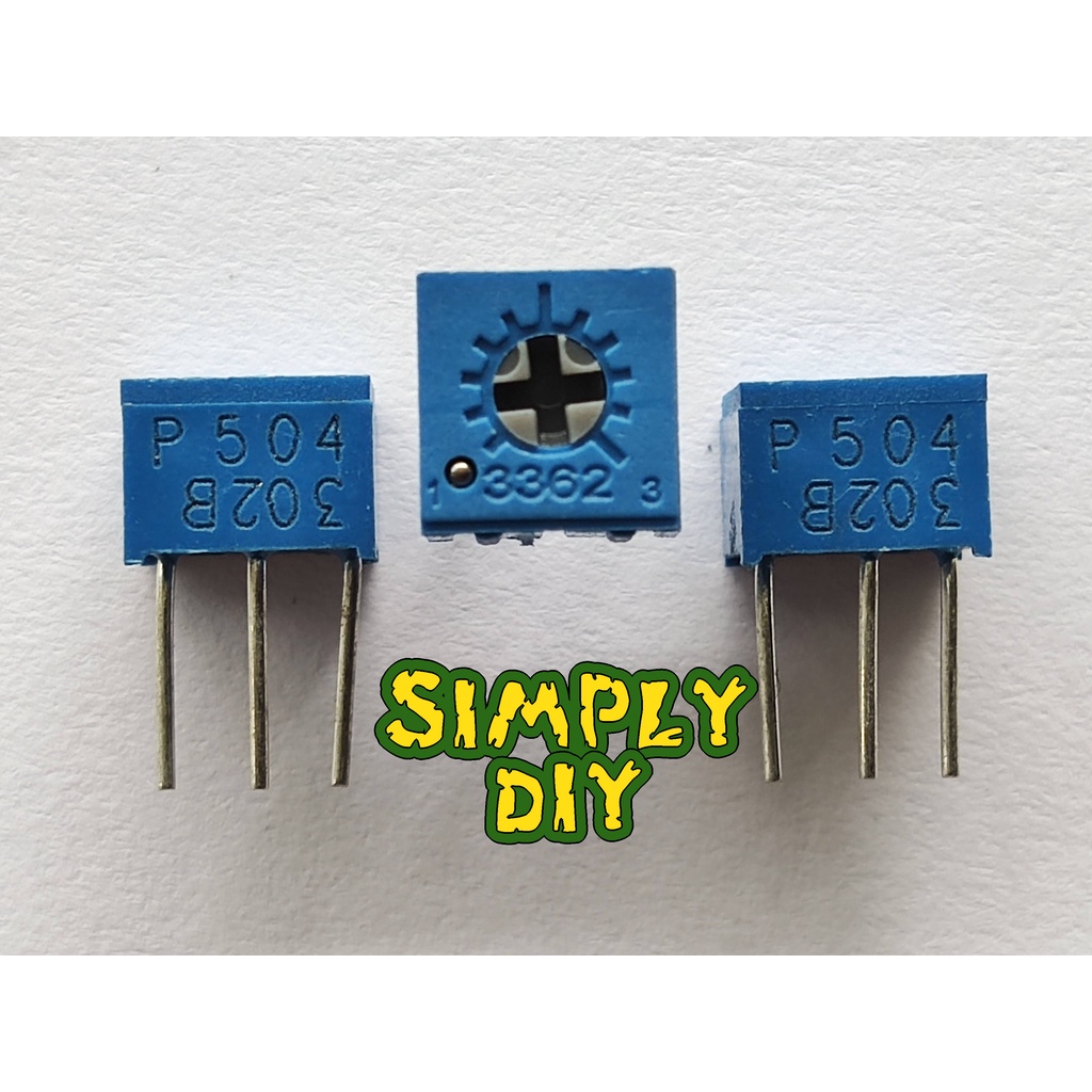 1pcs 3362P 504 500K (ohm R) Trimpo Adjustable Precision Trimmer ...