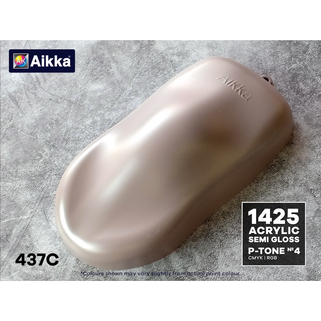 AIKKA Paint PANTONE Colour 437C / 1425 ACRYLIC SEMI GLOSS PAINT ...