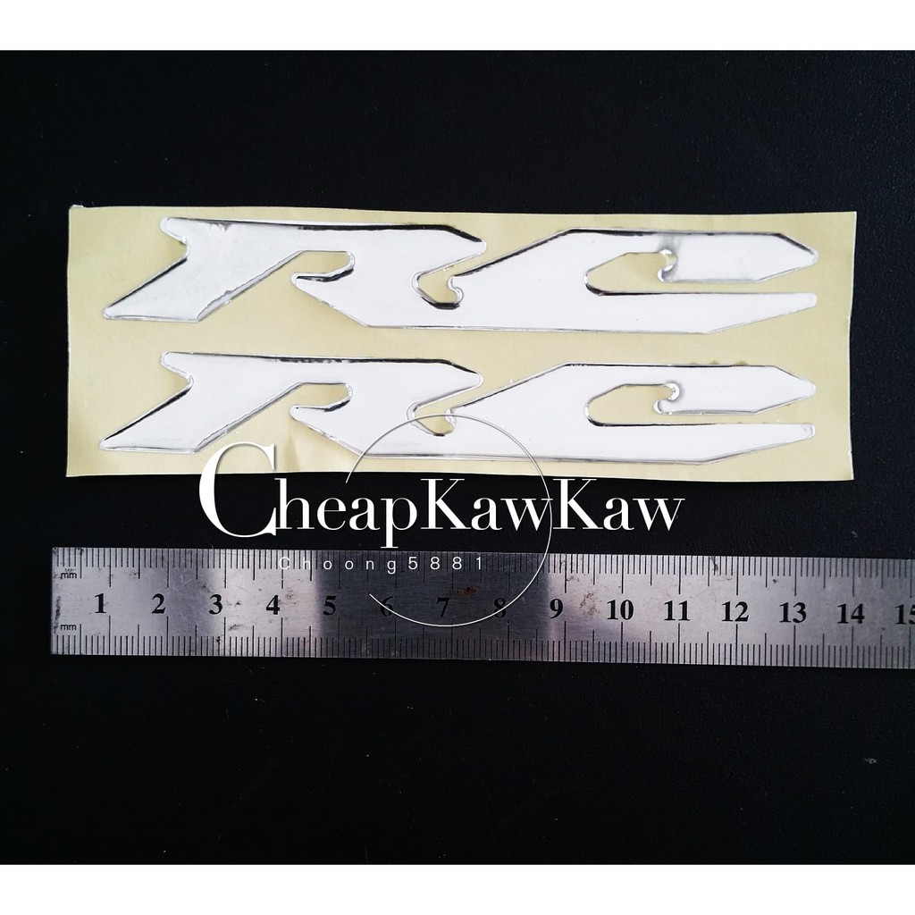 Y15 Y15ZR Exciter RC Logo Sticker Timbul - Epoxy | Shopee Malaysia