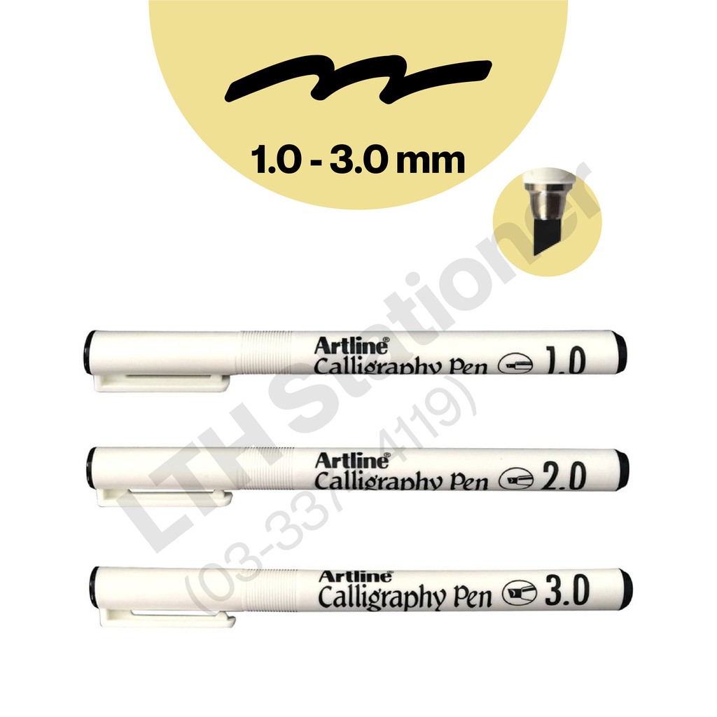 Artline Calligraphy // Jawi Calligraphy Pen | Shopee Malaysia