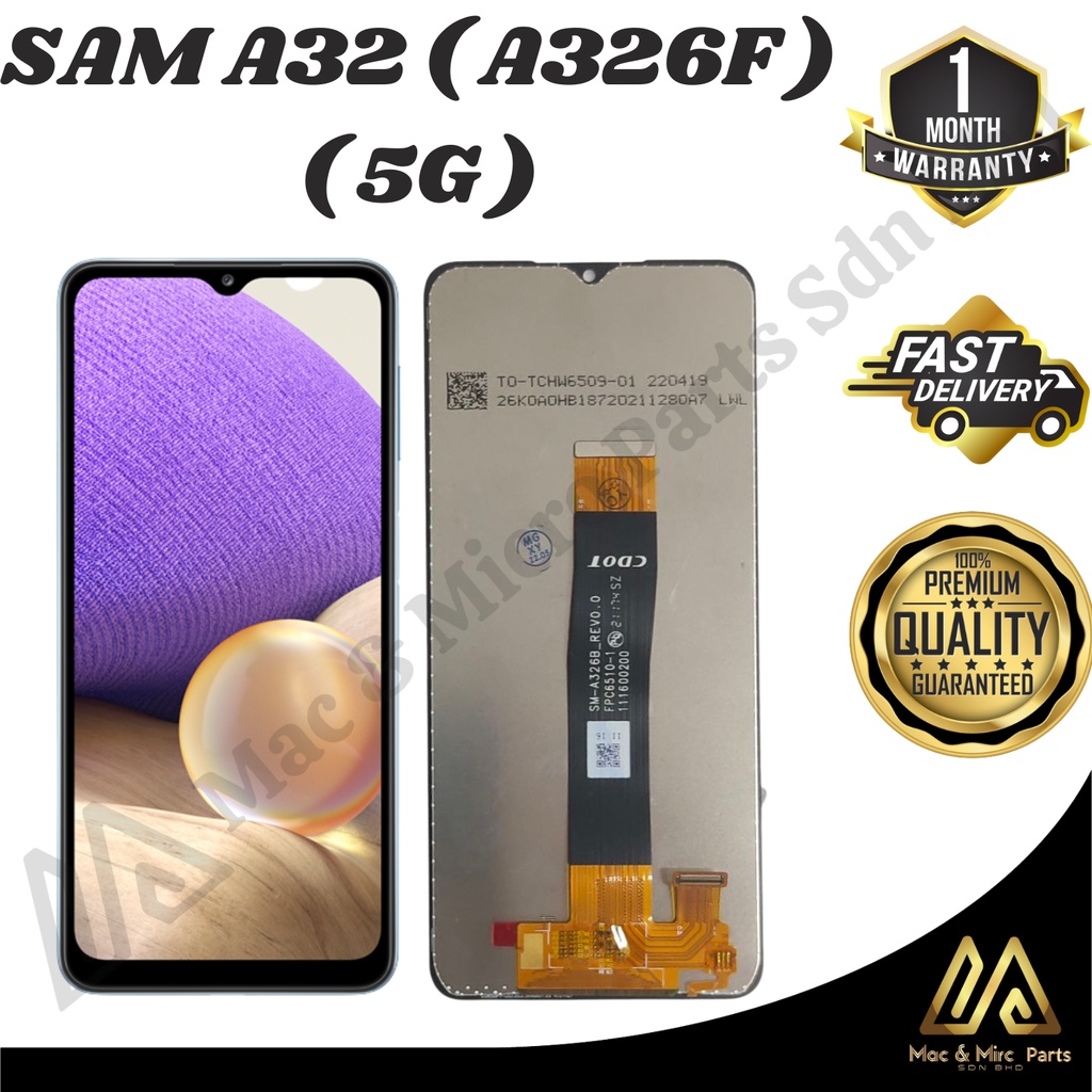 SAMSUNG A232 ( A326F )( 5G ) ORIGINAL FULLSET LCD TOUCH DIGITIZER ...