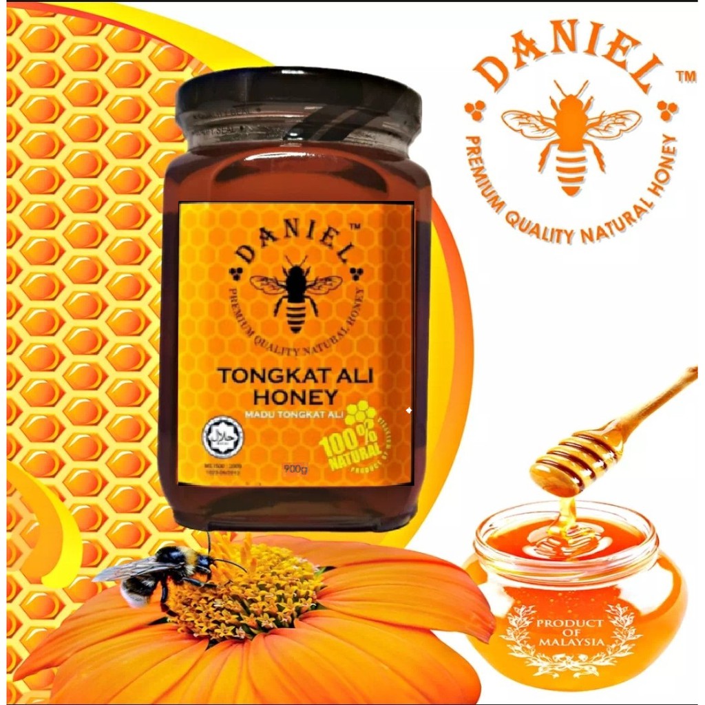 [ HALAL] Daniel 100% Original Tongkat Ali Honey 东革阿里蜂蜜 [Madu Tongkat Ali] - Power | Shopee Malaysia