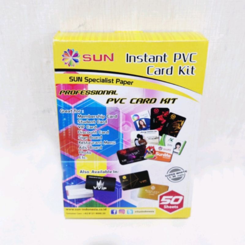 Retail 5pcs Sun PVC Material id card Thickness 0.96 | Shopee Malaysia