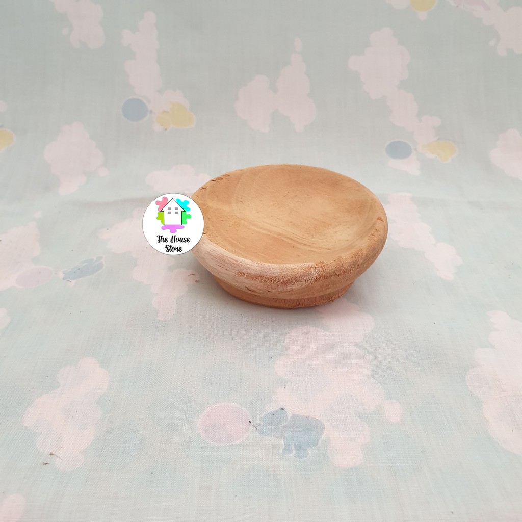 KAYU Cobek / WOODEN COET SERVING CONTAINER / MINI REVERSE CONTAINER ...