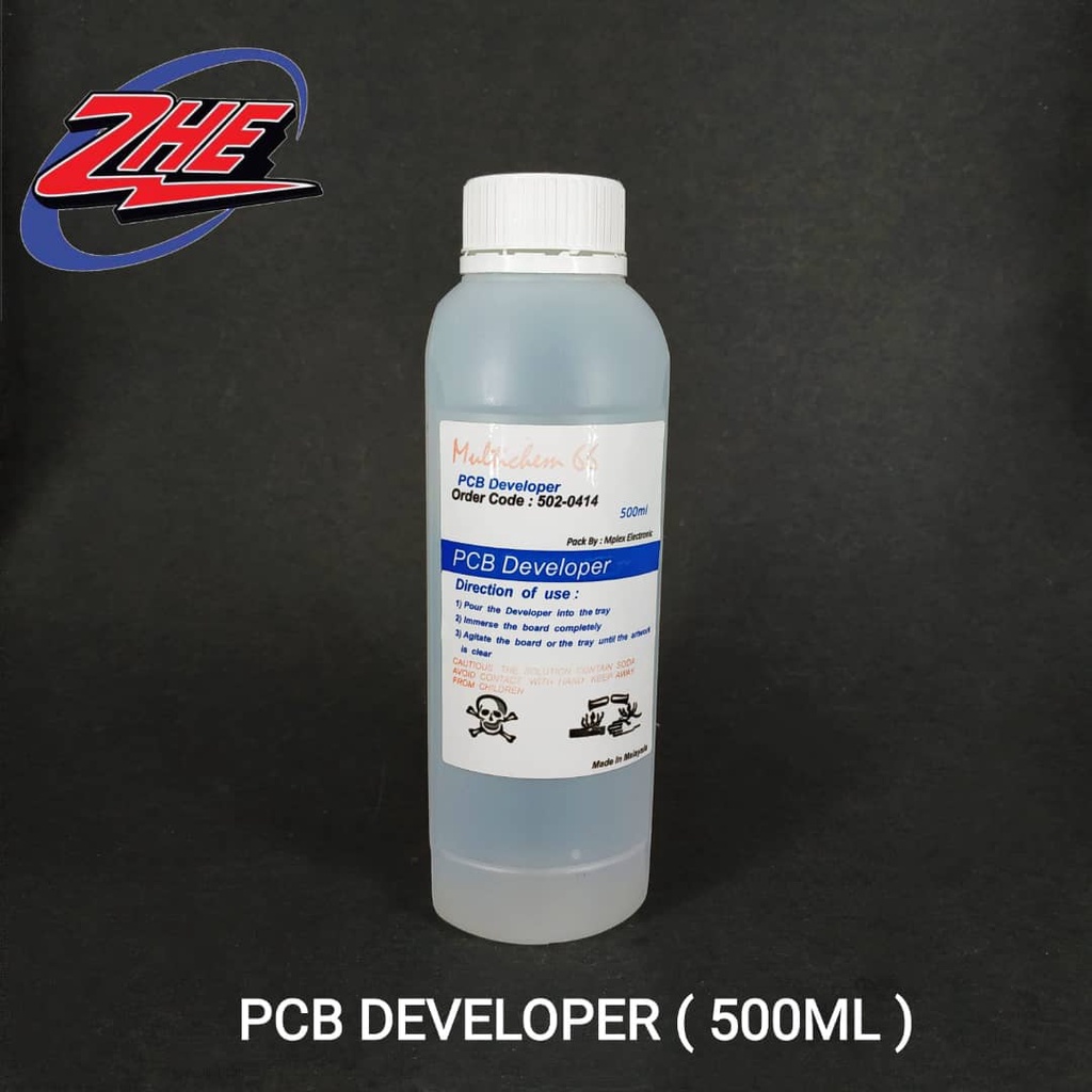 (MC66) 500ML MULTICORE PCB DEVELOPER LIQUID FOR CLEANING ELECTRONIC ...