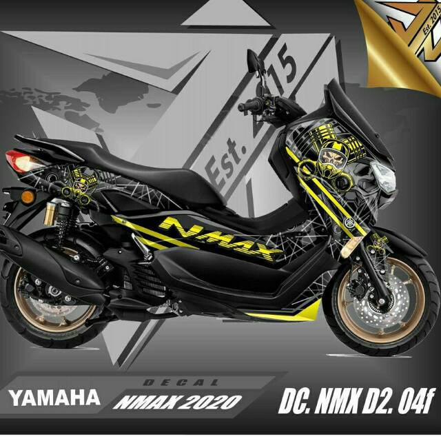 Nmax Full Body Decal - 2020 NMAX Decal sticker Design | Shopee Malaysia