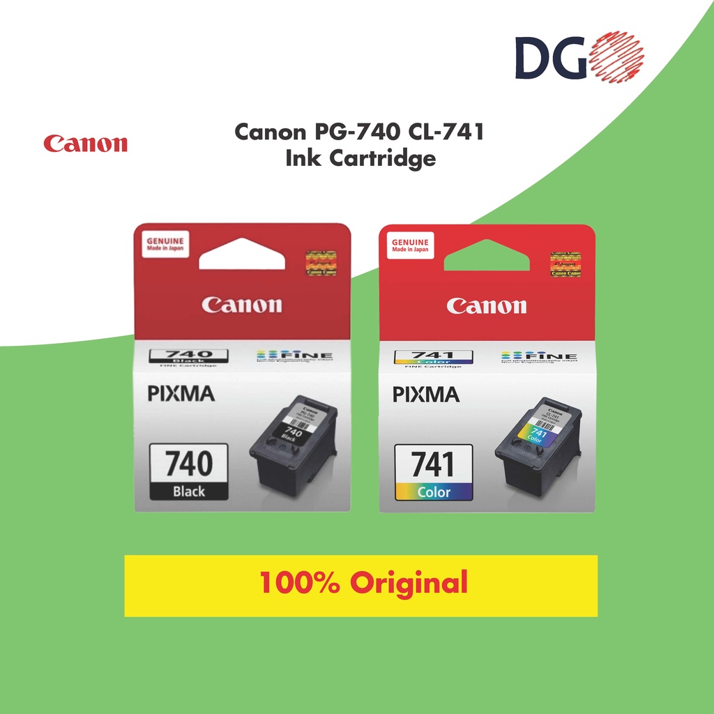 Original canon pg 740 / CL 741 Ink Catridge | Shopee Malaysia