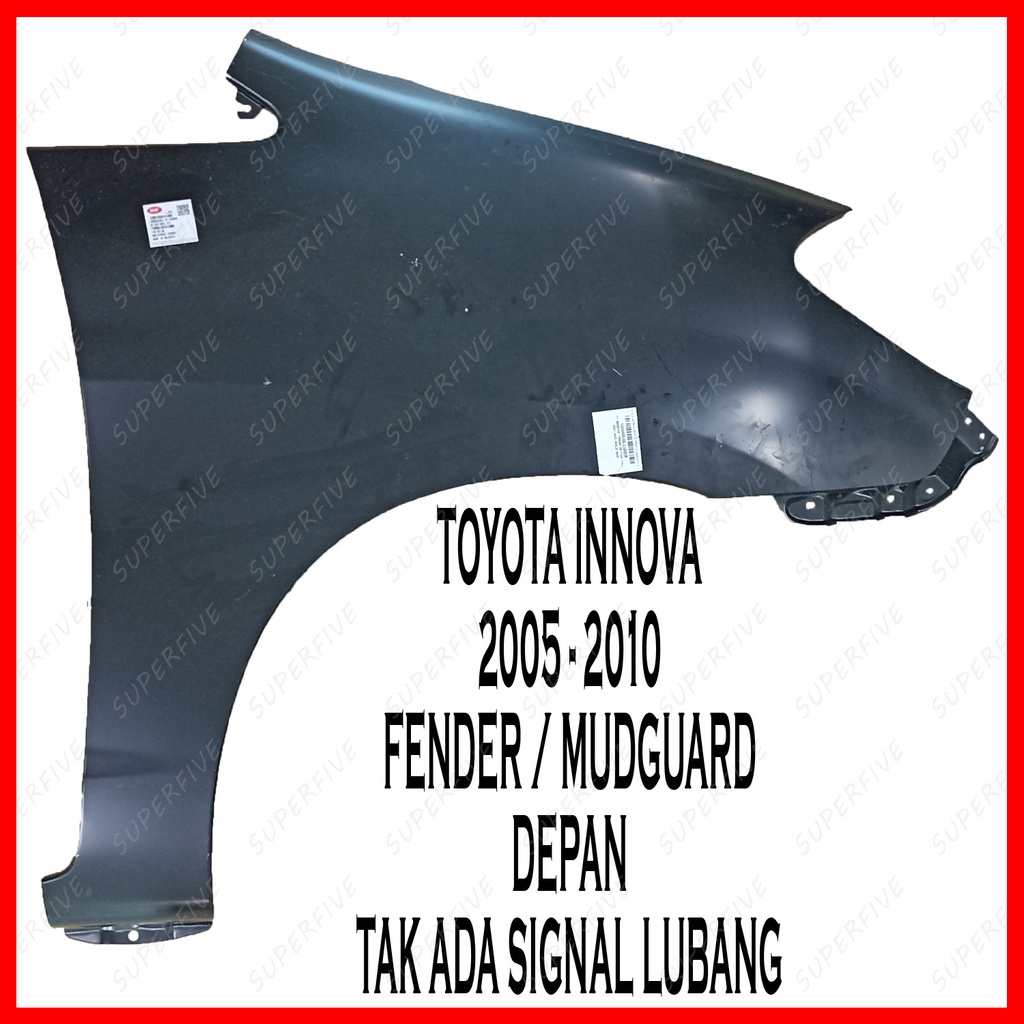 TOYOTA INNOVA (2005 - 2010) FRONT FENDER / MUDGUARD DEPAN / FENDER ...
