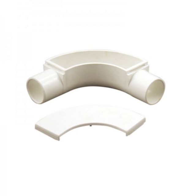 20mm / 3/4"; 25mm / 1" PVC Conduit Long Bend / Long Elbow / Long "L ...