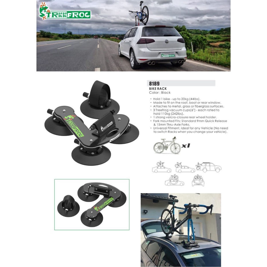 TREE FROG BIKE RACK / BIKE CARRIER | Shopee Malaysia