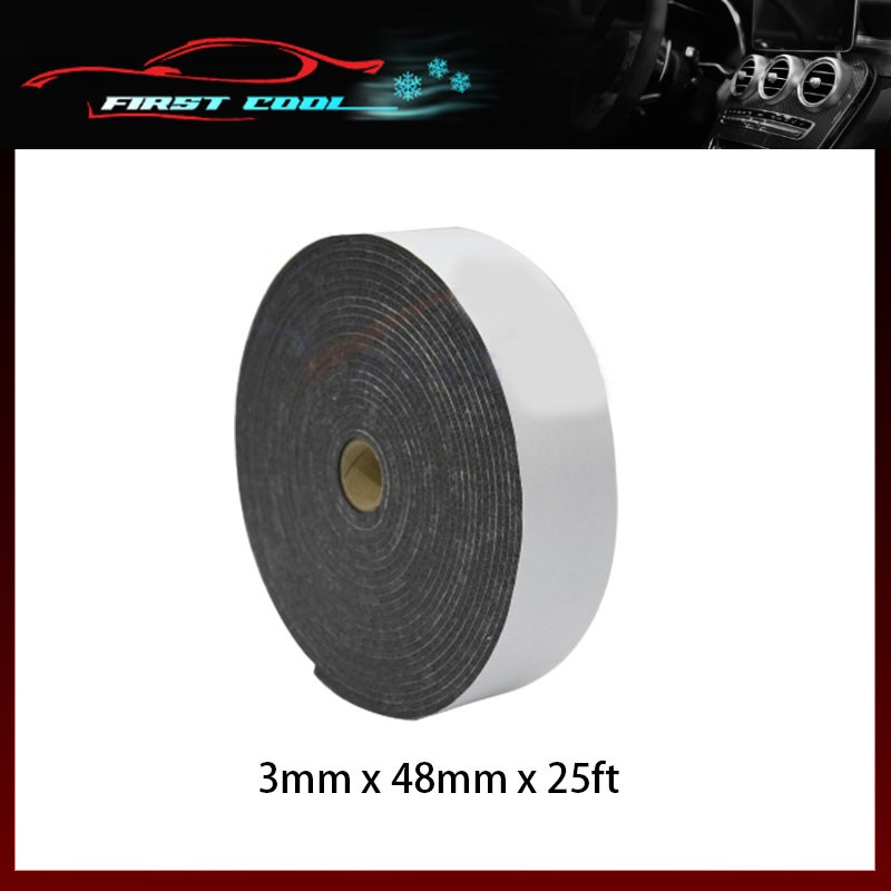Black Single-sided Adhesive Foam Tape Sponge (1 ROLL) | Shopee Malaysia