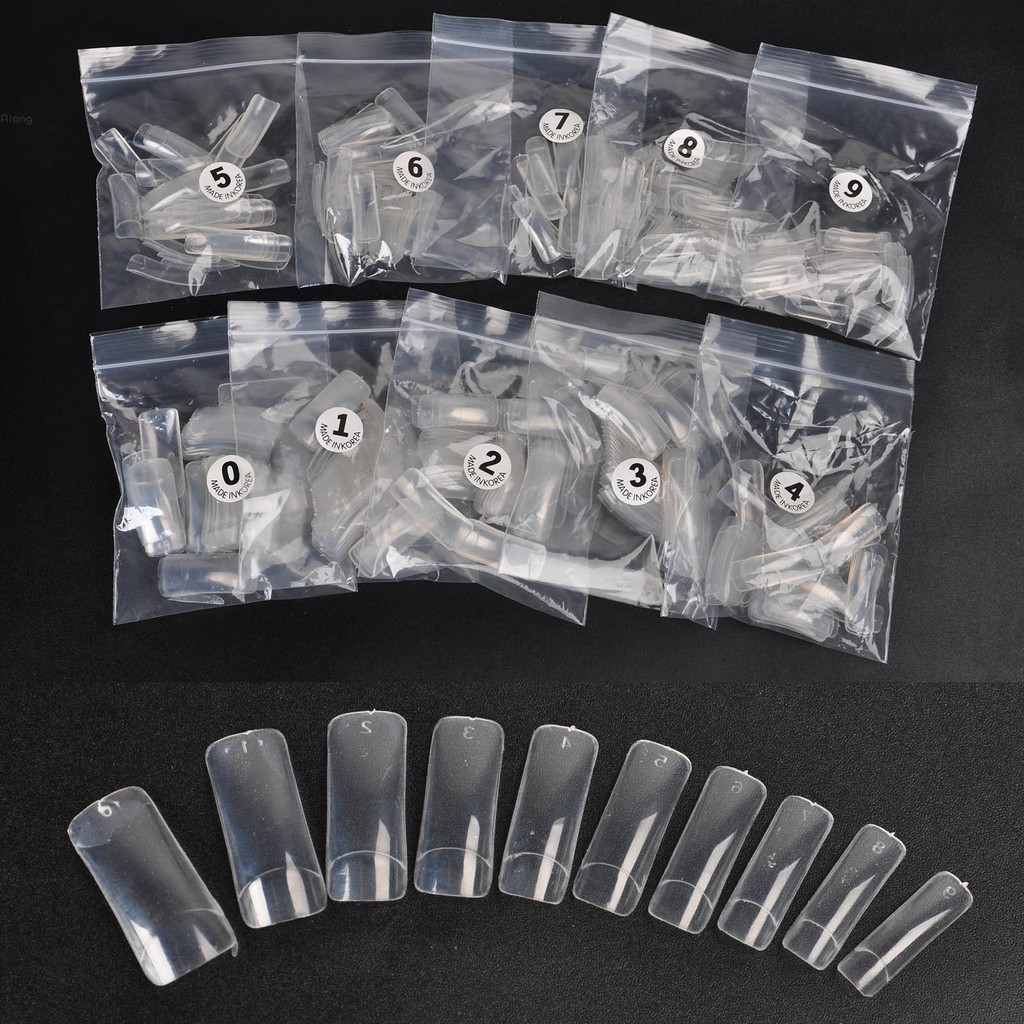 Aiong 500pcs Hot French Full Nail Art Acrylic False Finger Tips ... Aiong 500pcs Hot French Full Nail Art Acrylic False Finger Tips ...