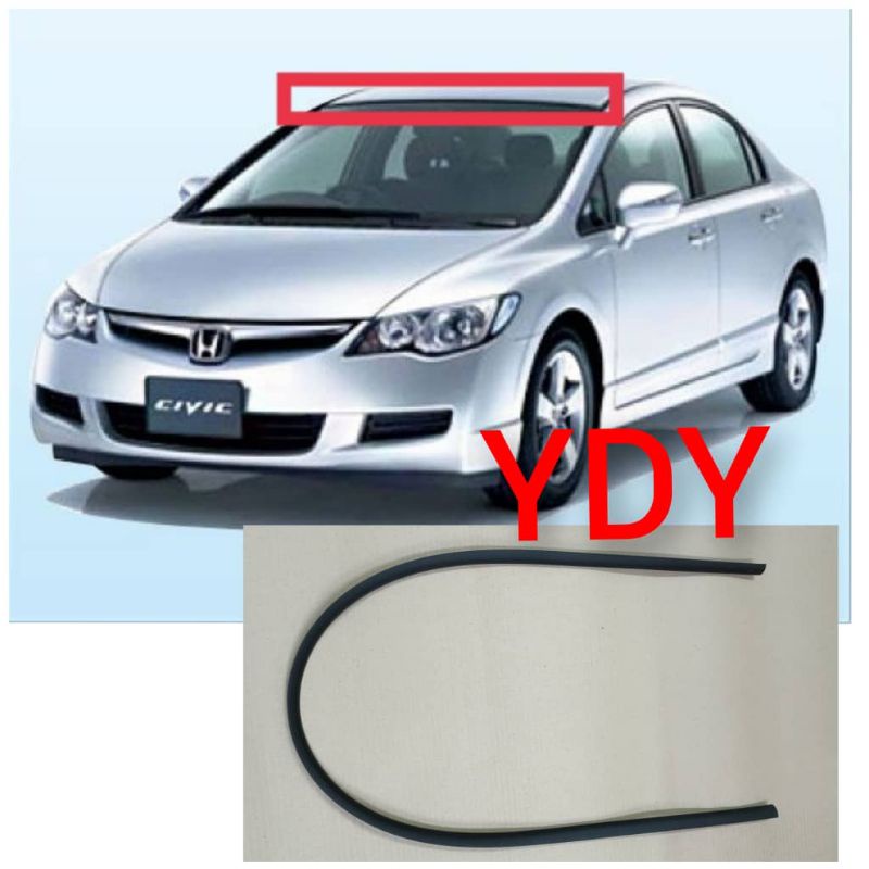 Honda Civic FD/FD1/FD2/SNA/SNB front windscreen top mouldingq | Shopee ...