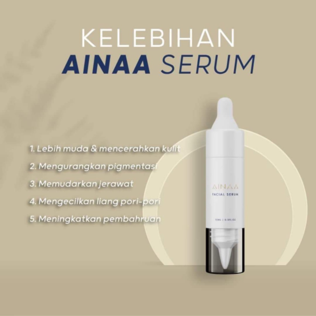 ORIGINAL 💯 AINAA SERUM CLEANSER SUNSCREEN SCRUB MOISTURIZER [AINAA ...