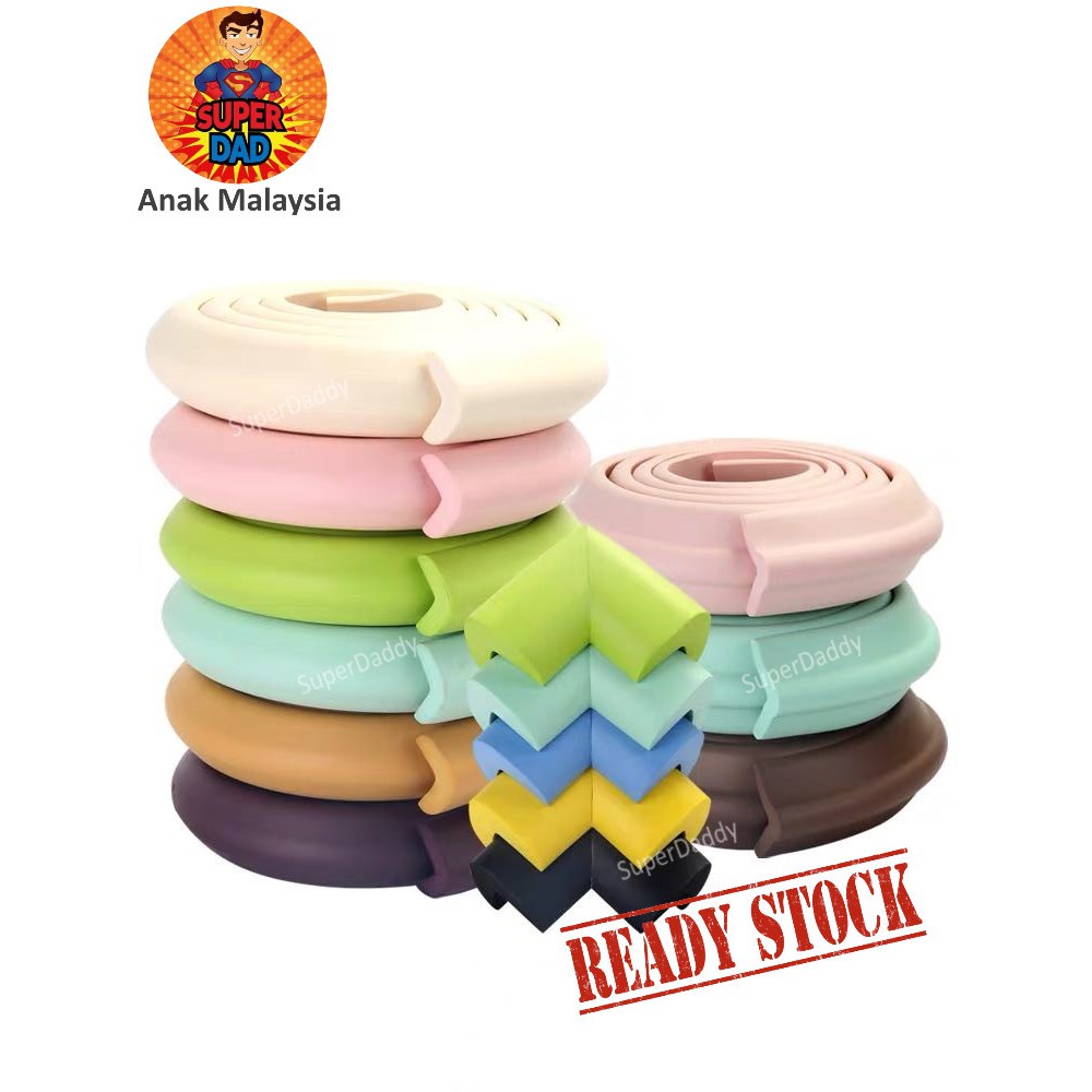 Furniture Edge Corner Protectors Baby Safety Bumper Strip Children ...