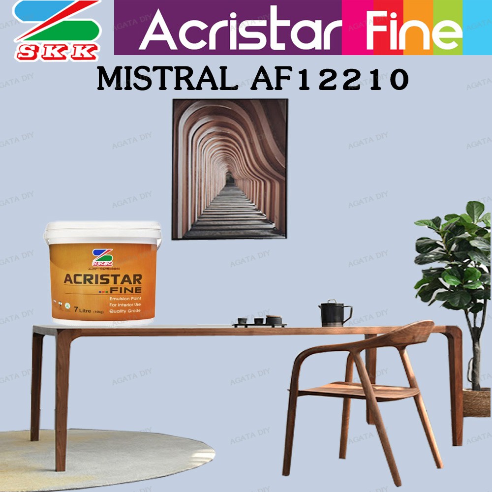 SKK ACRISTAR FINE 7L EMULSION INTERIOR WALL PAINT COLOR **OPTION 1/3 ...