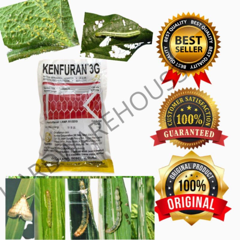 KENFURAN 3G 1KG RACUN SERANGGA ANAI-ANAI KUMBANG TANDUK | Shopee Malaysia