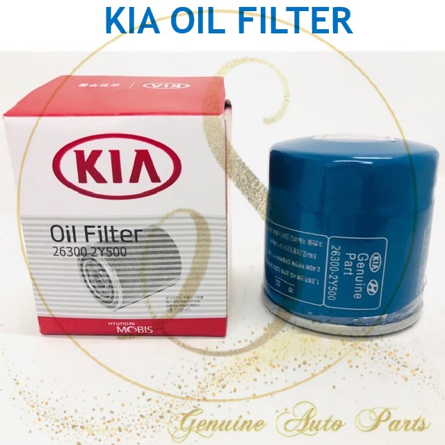 ( 100% Original ) KIA oil filter 26300-2Y500 for Most Gasoline / Petrol ...