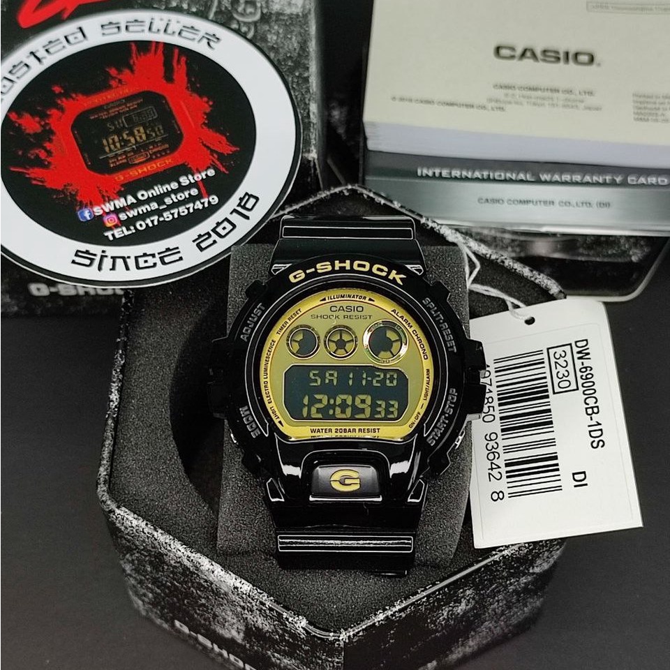 CASIO G-SHOCK ORIGINAL DW-6900CB-1/DW-6900CB/DW-6900CB-1D | Shopee Malaysia