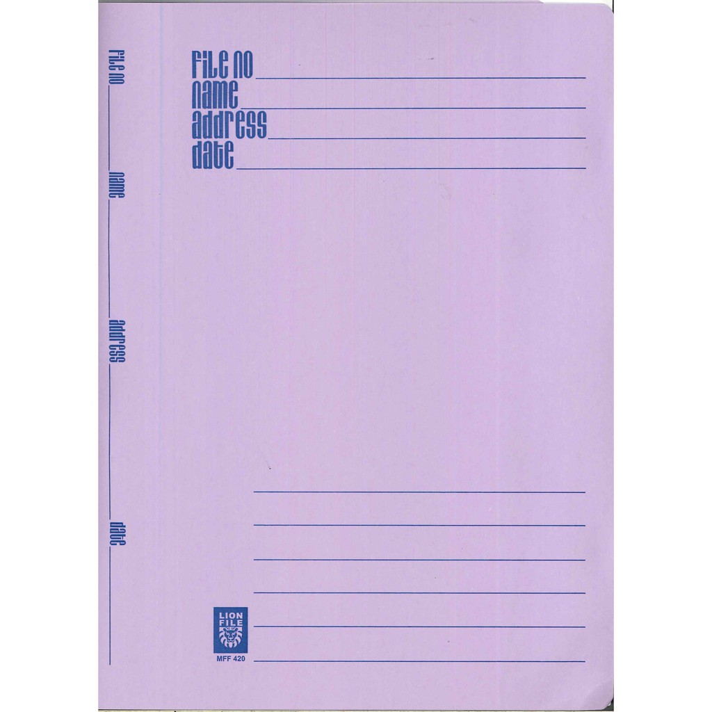 Lion File MFF420 SPRING FILE | Shopee Malaysia
