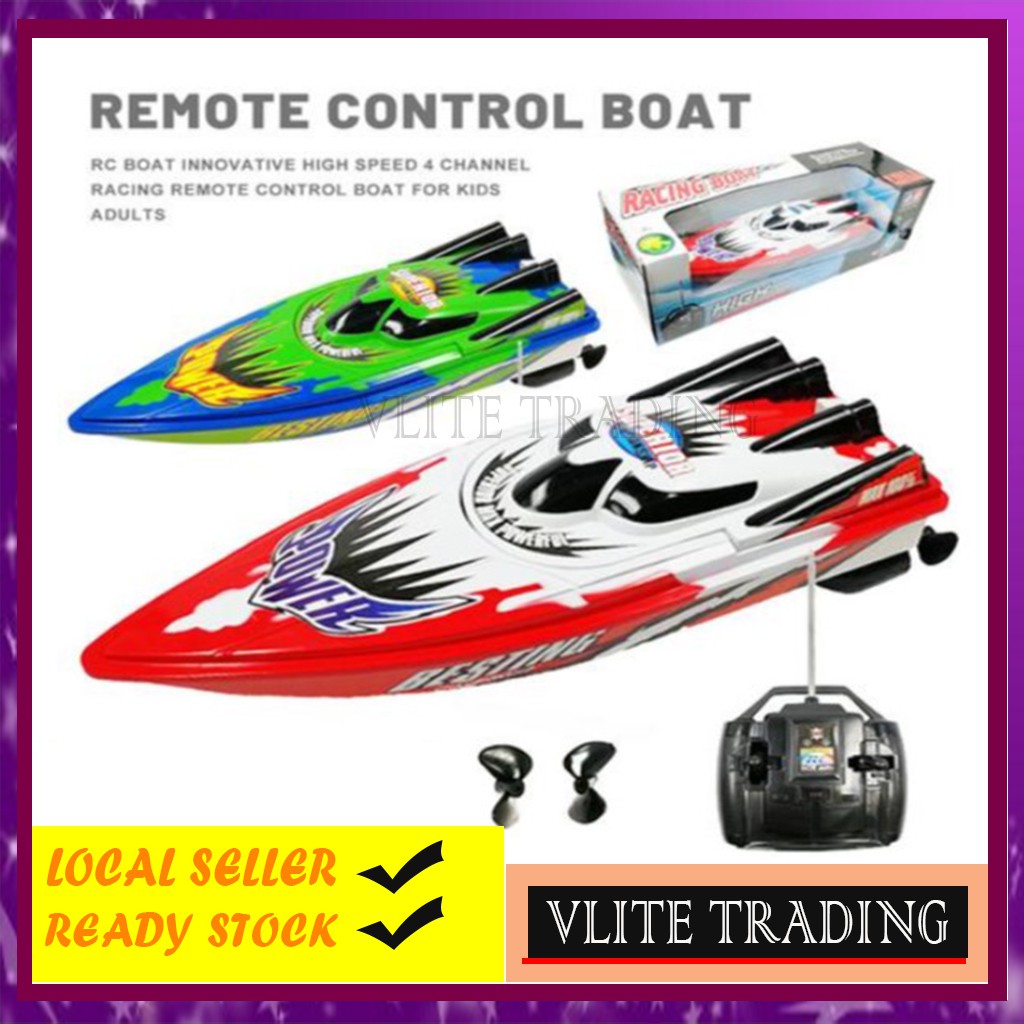 RC Boat Innovative High Speed 4 Channel Racing Remote Control Boat for ...
