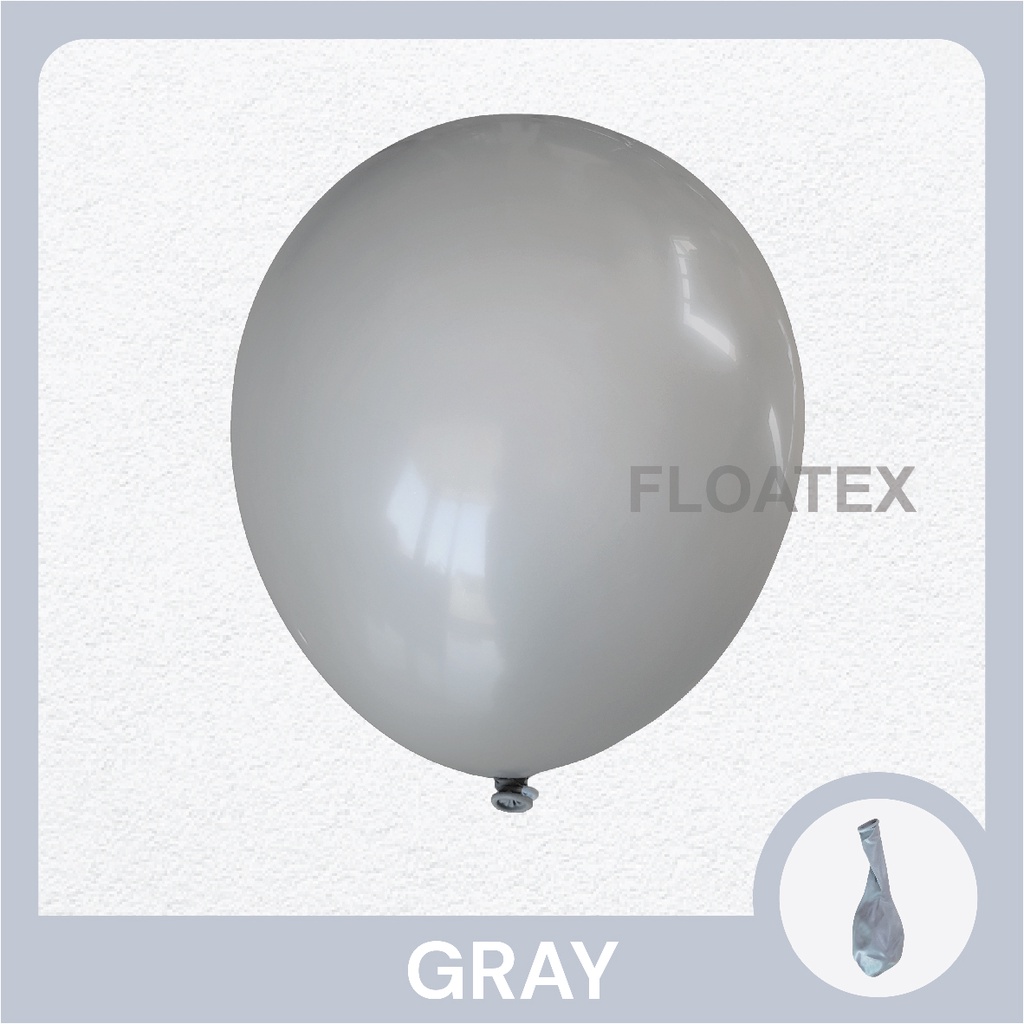Floatex 3.2g High Quality 12 Inch Matte Latex Colorful Balloon Circle ...