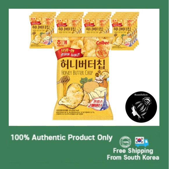 Korea Haitai Calbee Honey Butter Chips 60g | Shopee Malaysia