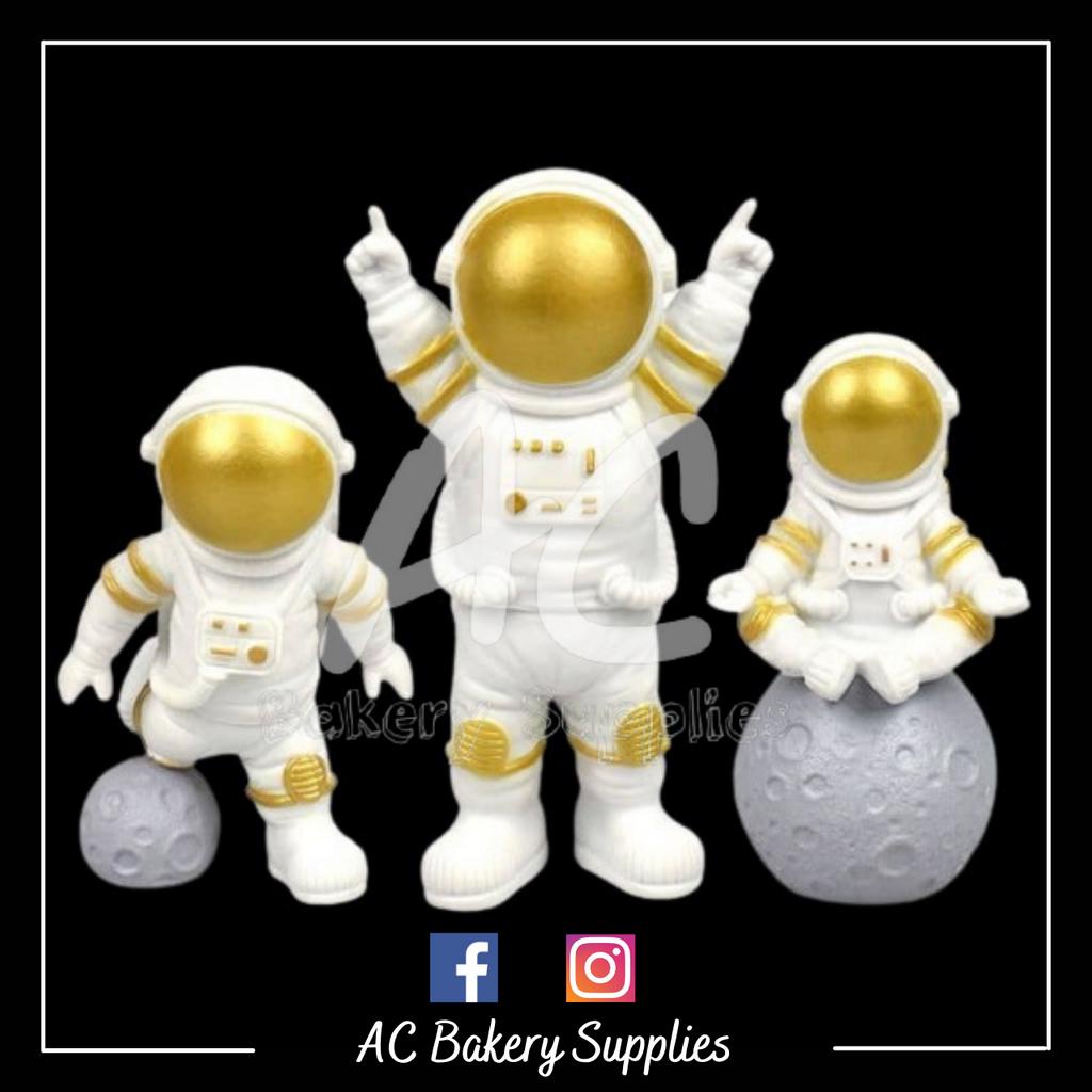 [READY STOCK] Astronaut Angkasawan Outer Space Man Angkasa Cake Topper ...