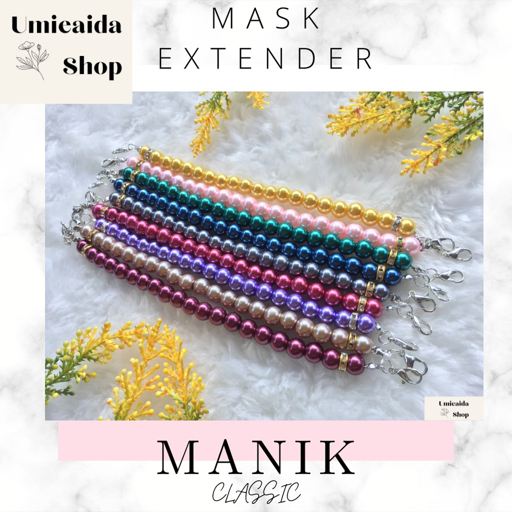 MASK EXTENDER PEARL MANIK /EXTENSION / ADAPTER / PENYANGKUT ...