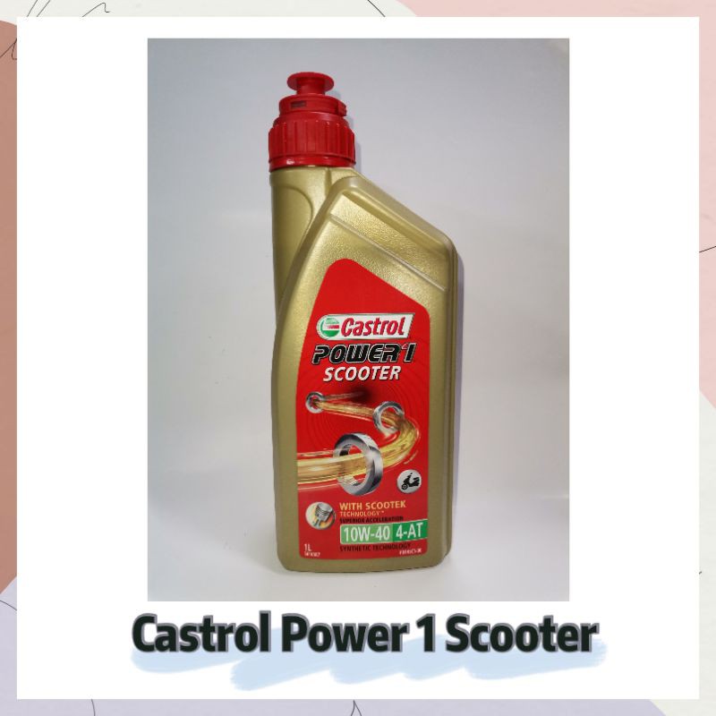 📢Castrol Scooter Power 1 10W40 (Original) LAST OFFER!!! | Shopee Malaysia