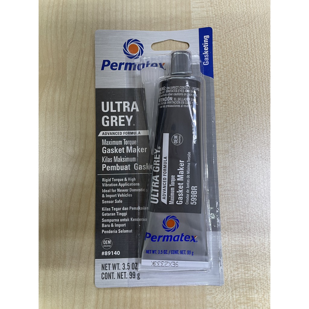PERMATEX ULTRA GREY GASKET MAKER GUM | Shopee Malaysia
