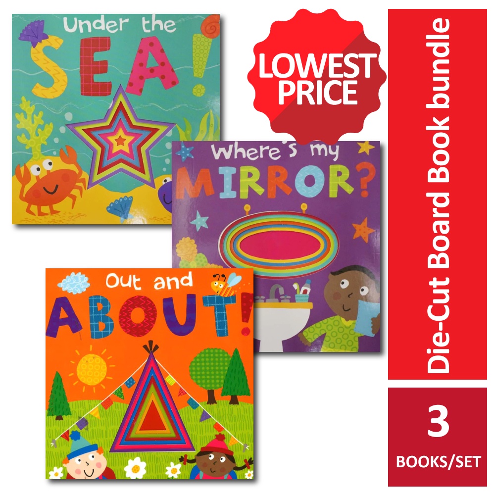 SALE [Bundle Set] Die-Cut Book/Early Learning Book/Colors Baby Books ...