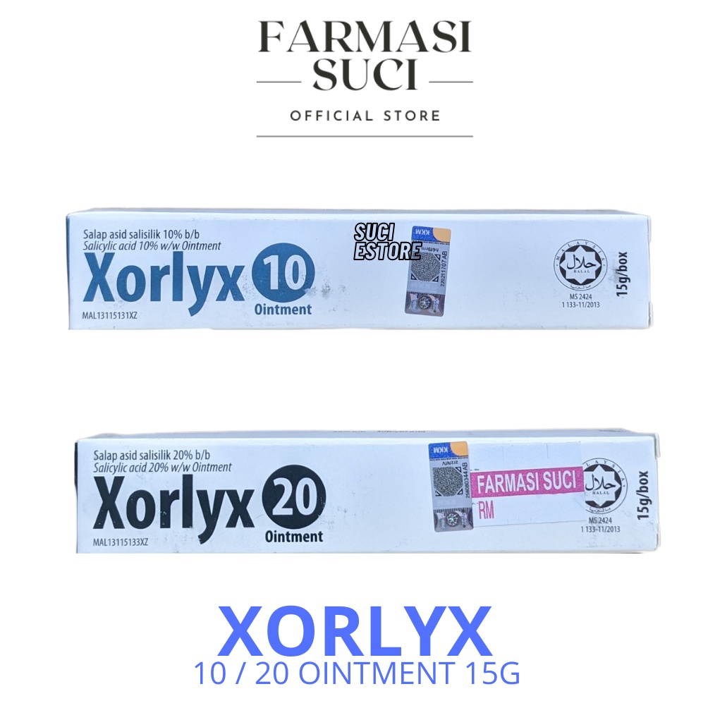 Xorlyx 20 Ointment 15g - Salicylic Acid 20% w/w Ointment - Rawatan ...