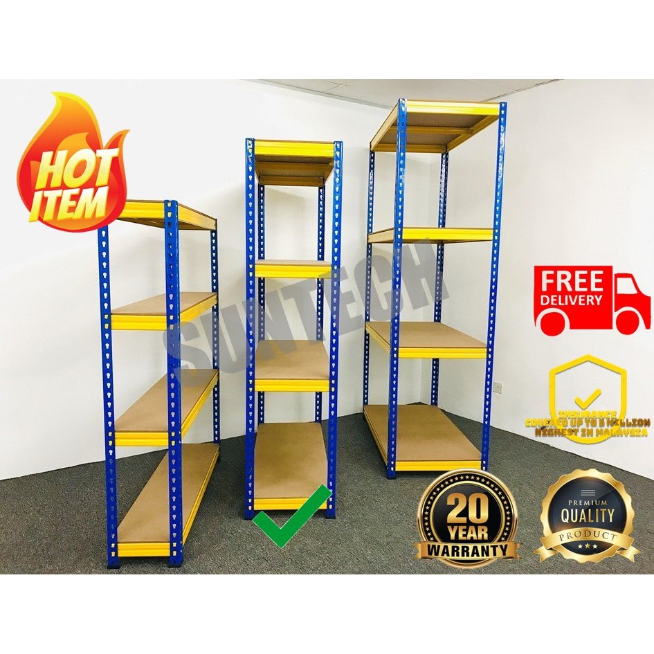 Suntech Storage (4 lvl) - Boltless Rack / Storage Rack / Home Store ...
