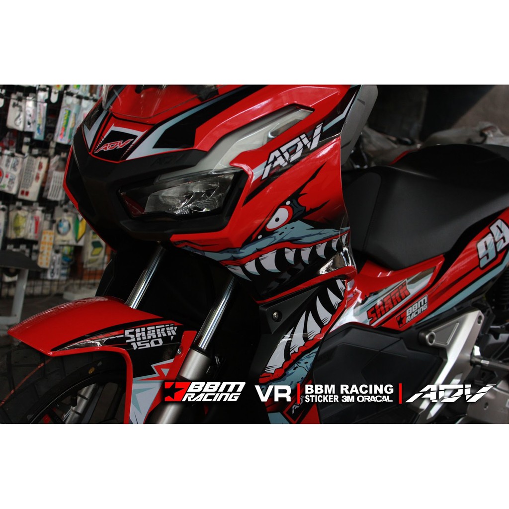 HONDA ADV Sticker Set SHARK | Shopee Malaysia