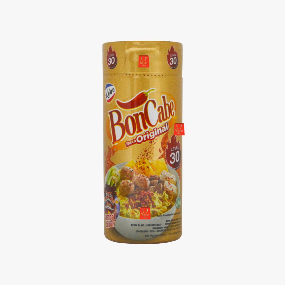 Kobe Bon Bottle Original Taste Lv 30 Spicy Spicy Sambal Bottle ...