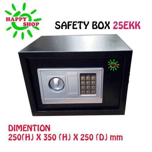 Safe box 25EK High Quality Digital Safety box BLACK | Shopee Malaysia