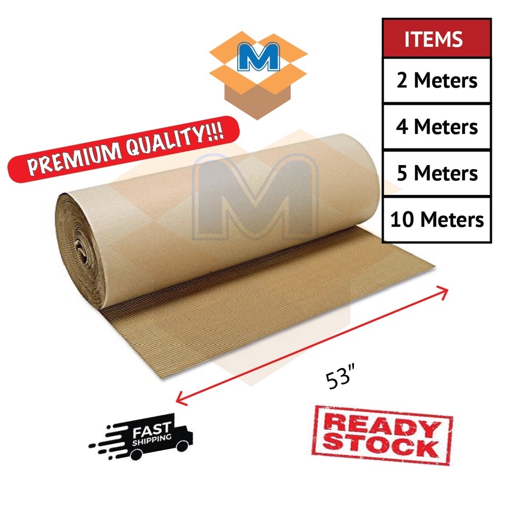 Single Facer Paper Roll/ Single face Corrugated Box Roll / Packing Roll ...