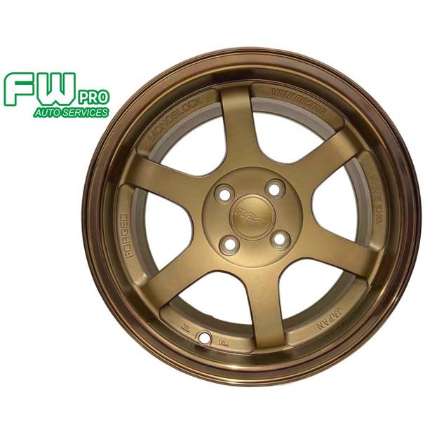 New Sport Rim Ray TE37 15 inch 7jj 8jj 4x100 One Set 4pcs | Shopee Malaysia