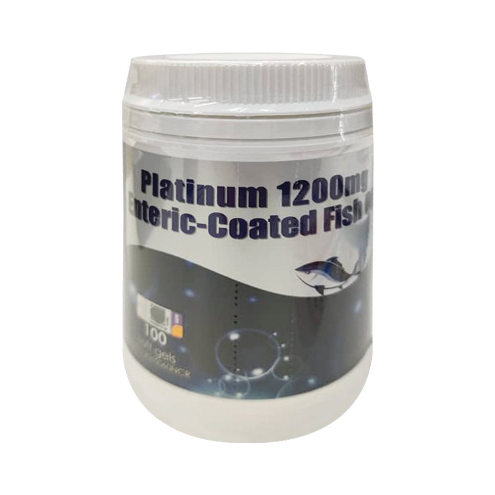 PLATINUM 1200MG ENTERIC COATED FISH OIL 100's | Shopee Malaysia