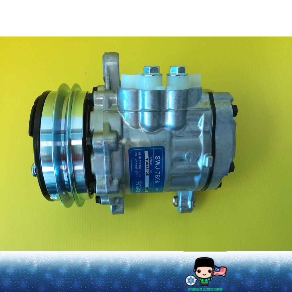 SWJ BRAND Compressor, Perodua Kelisa/ Kancil, Sanden System, Car ...