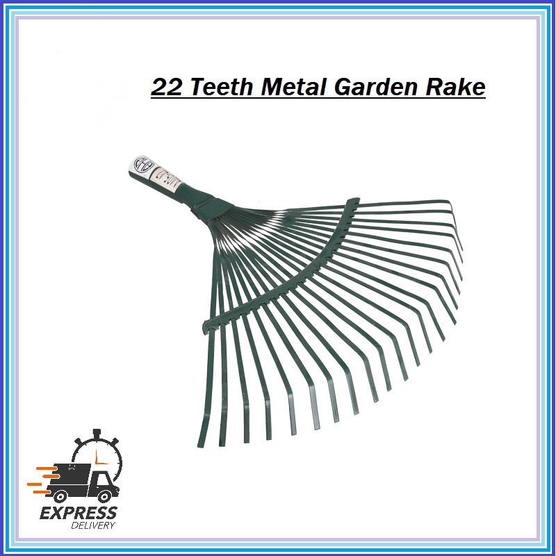 Penyakar besi/Penyakar daun sampah | garden rake metal | penyakar besi ...