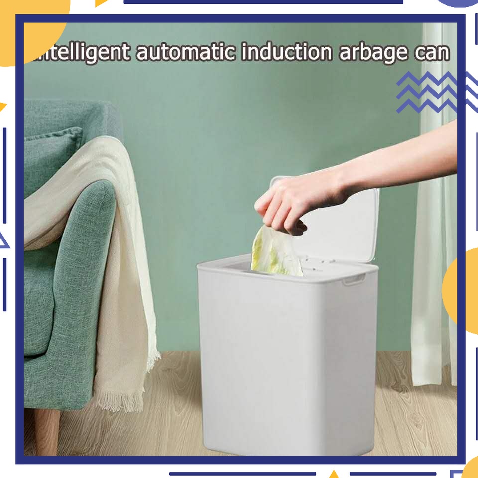 EASEMALL # 12L Automatic Touchless Motion Sensor Electronic Dustbin ...