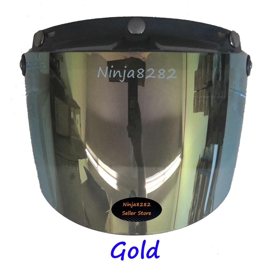 Visor 3 Button Cap Visor - SGV / Magnum / MHR / MS88 / Apollo / Bell ...